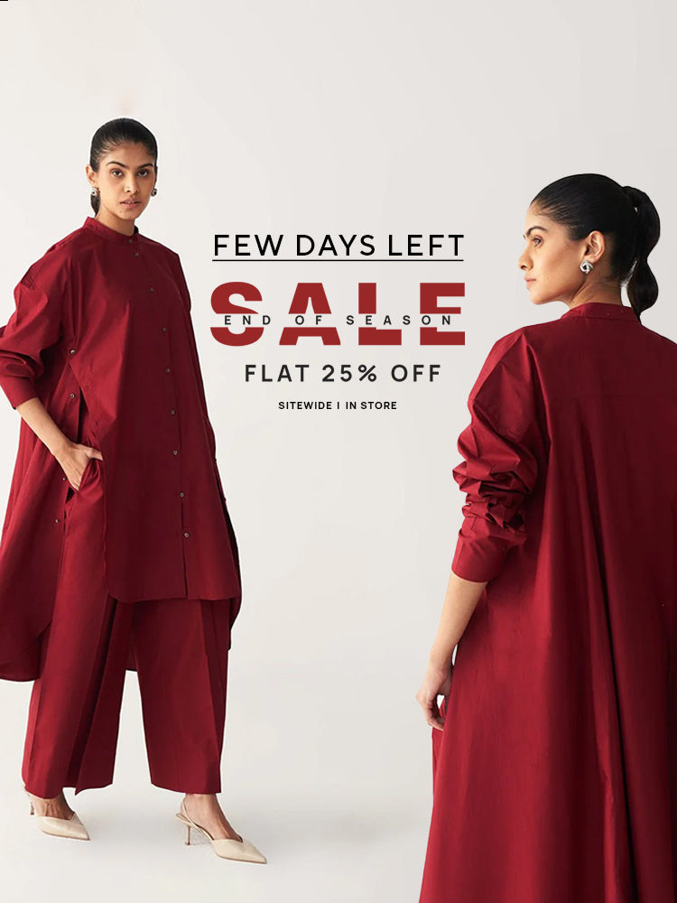 Three Clothing Sale - Flat 25% off on Contemporary Clothing