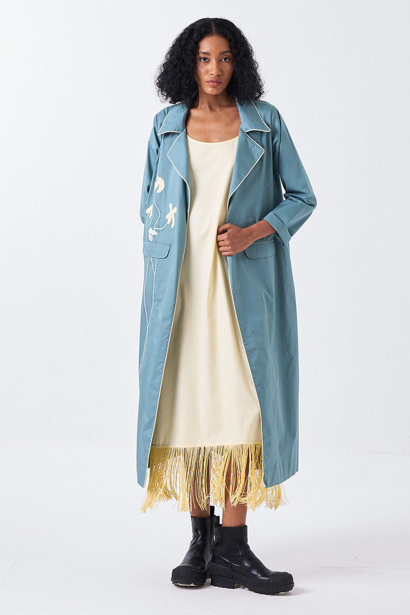 Poppy Applique Jacket – Three Clothing