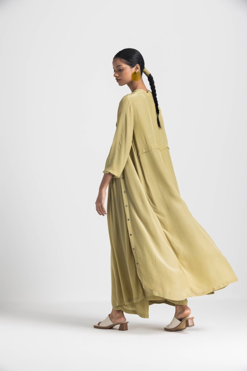 Back Yoke Jacket - Moss Green – Three Clothing