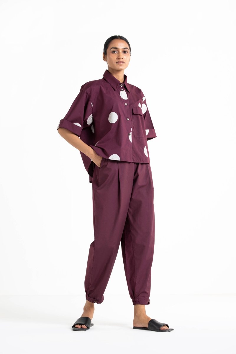 New Narrow Bottom Elasticated hem – Three Clothing